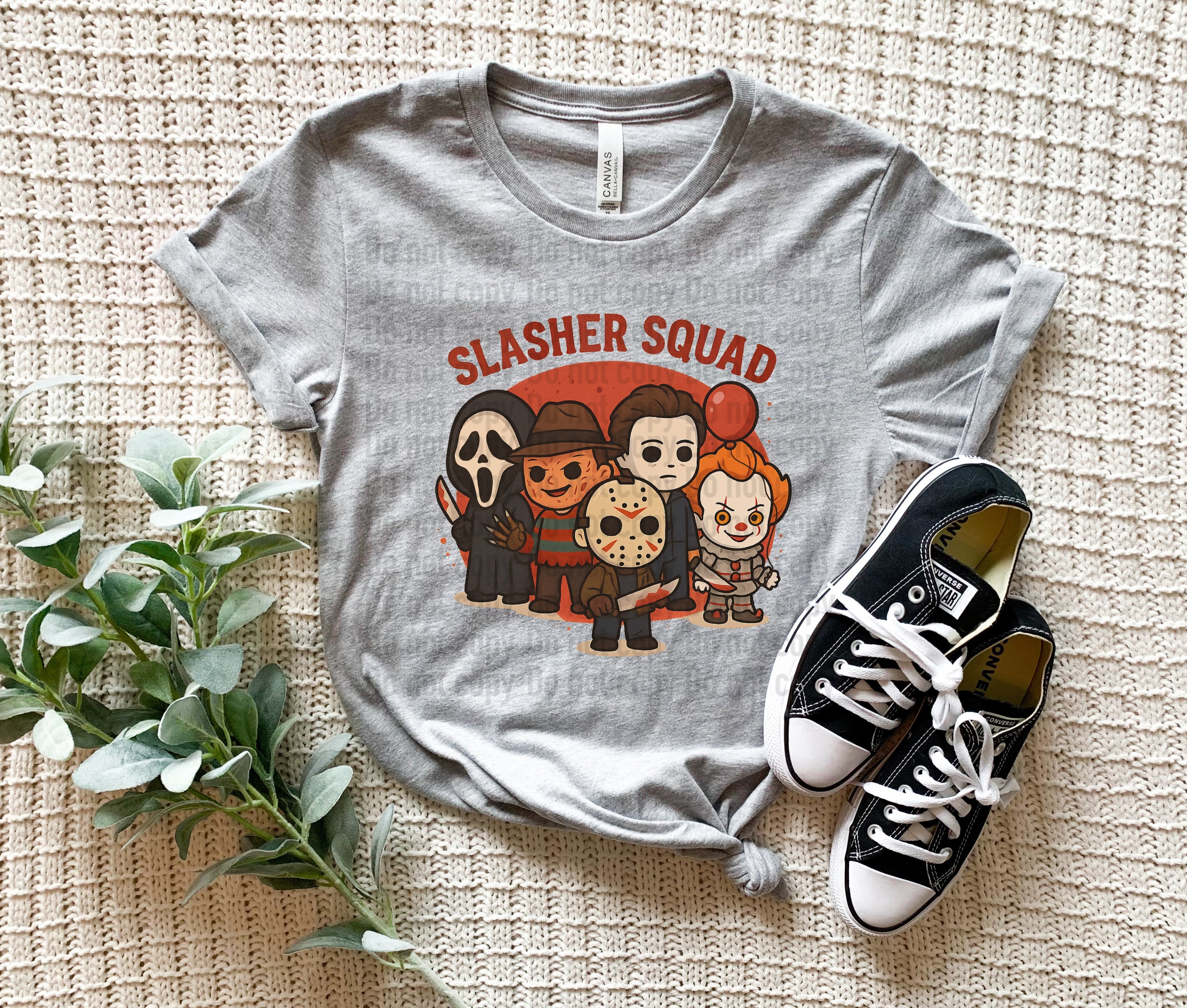 Slasher Squad Cartoon – Karma Lies Designs